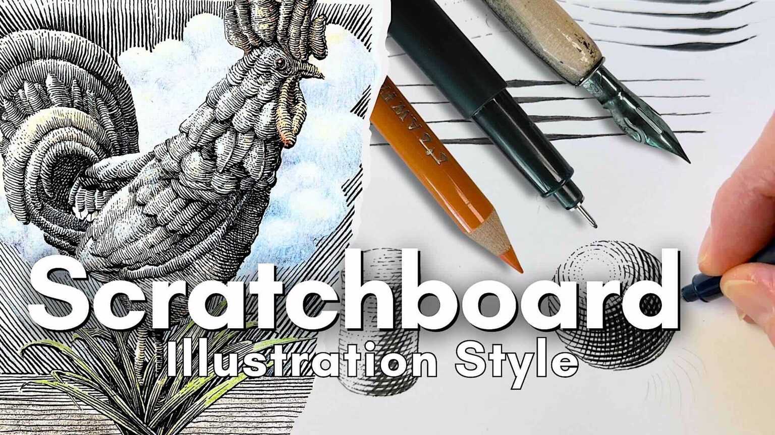 Engraving Style Techniques | Longstride Illustration