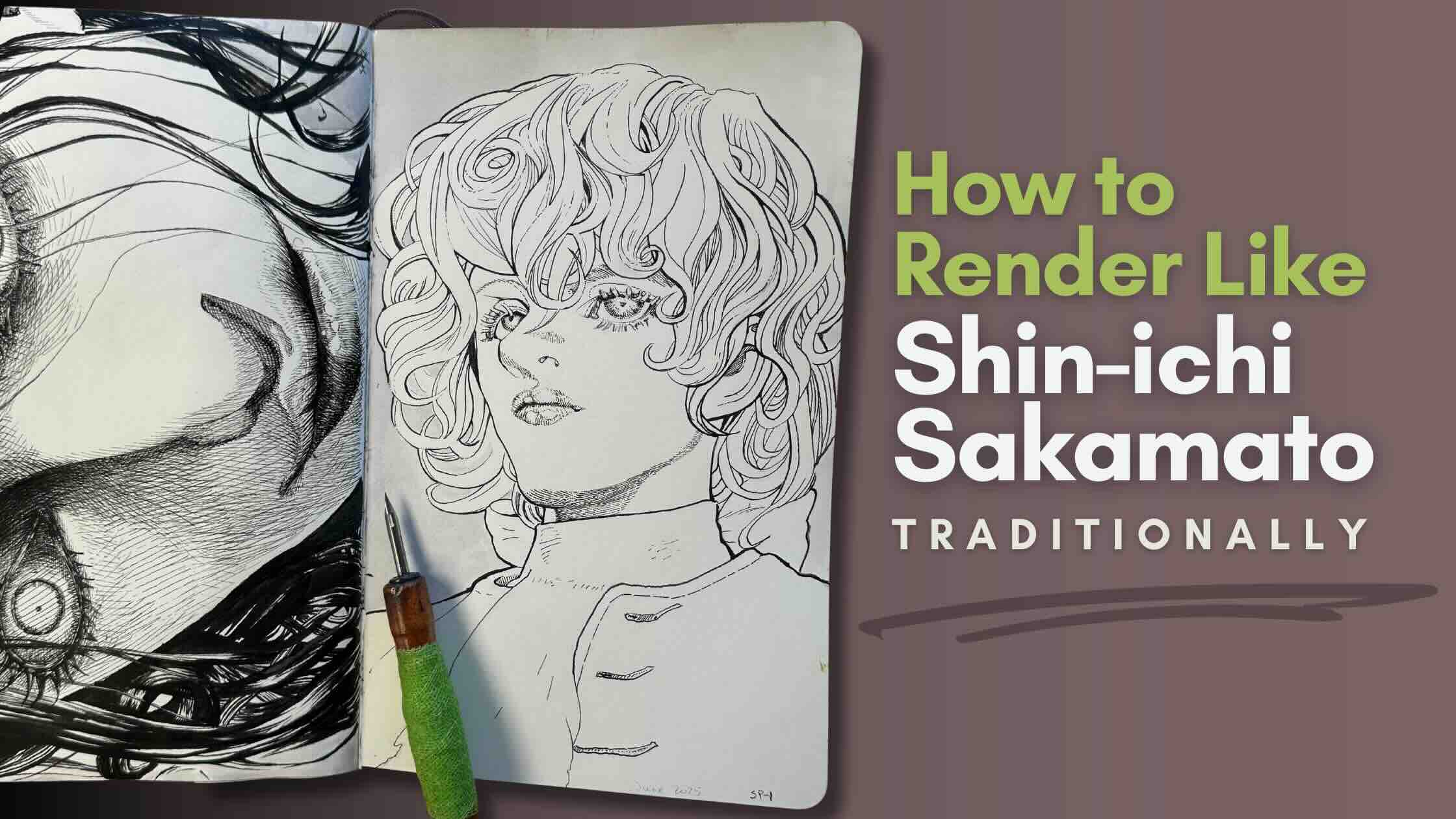 How to study Shin-ichi Sakamoto | Longstride Illustration