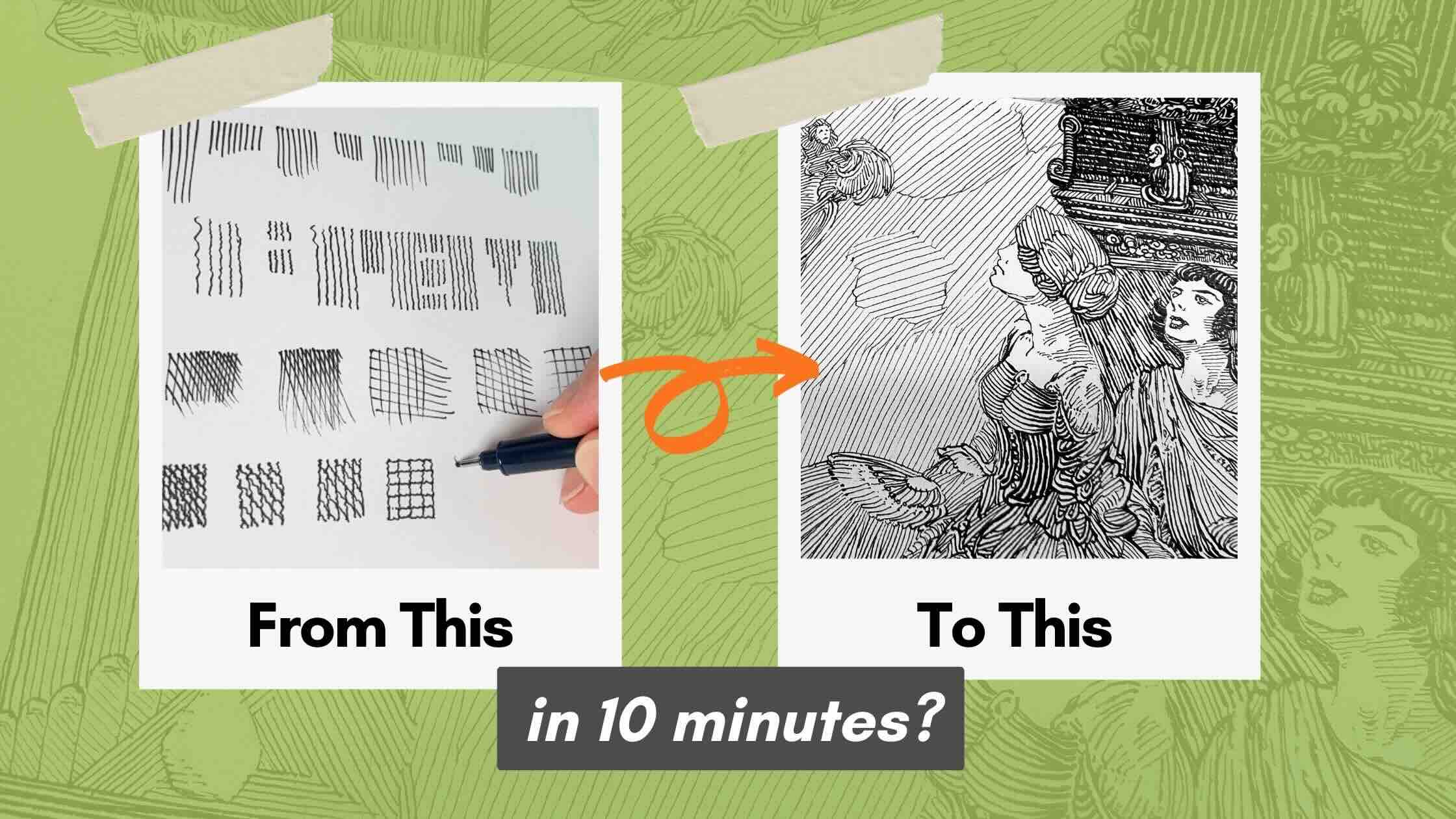 Pen and ink exercises | Longstride Illustration